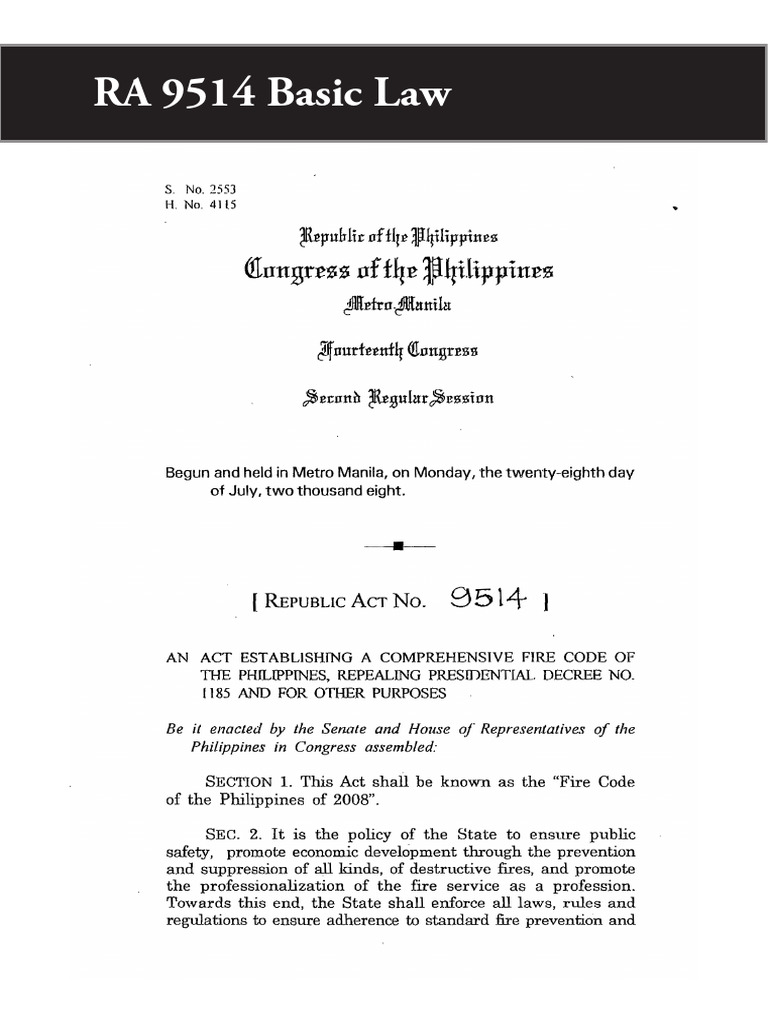 RA9514 RIRR Rev 2019 | PDF