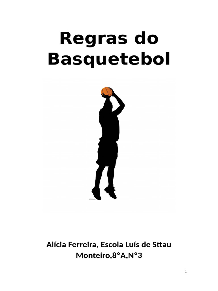 Regras Oficiais de Basquetebol | PDF | Esportes
