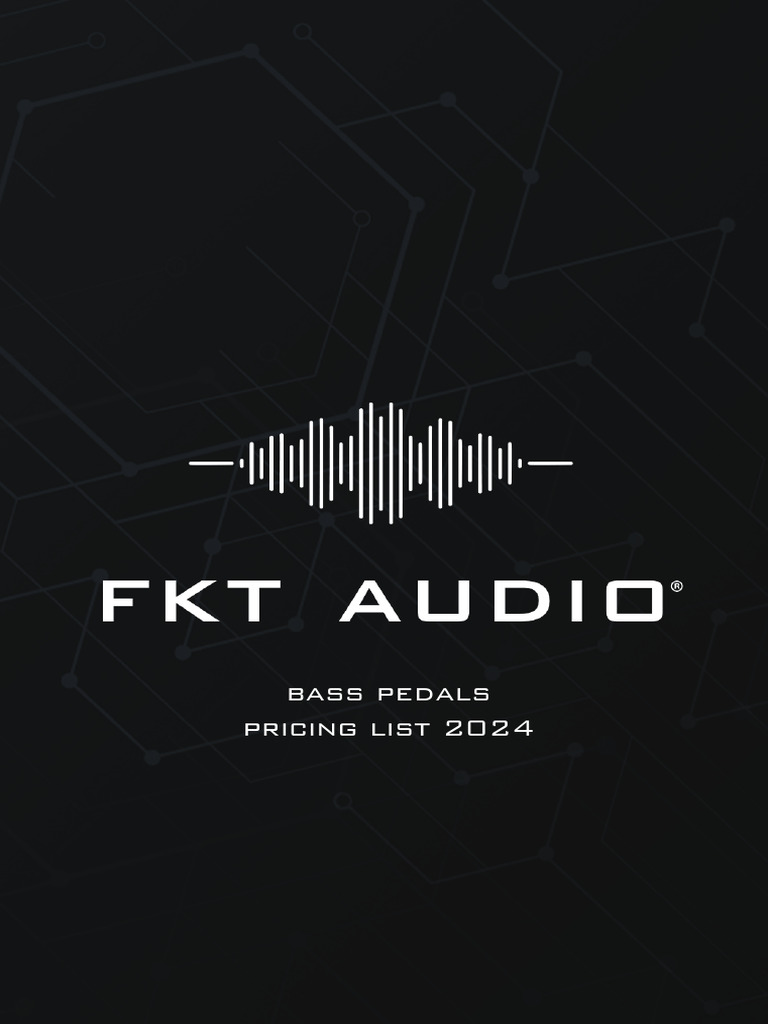 FKT Audio Bass Pricing List 2024 (VAT Included) | PDF | Equalization (Audio) | Power Supply