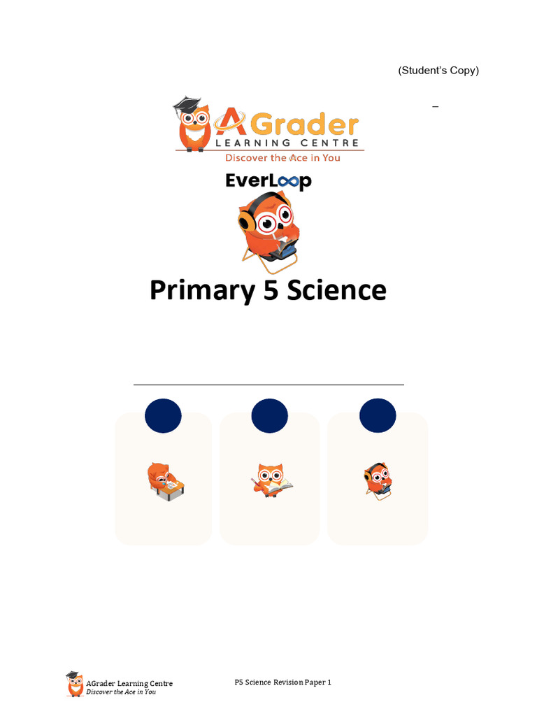 Primary 5 Science: Revision Paper A Mixed Topics | PDF | Water ...
