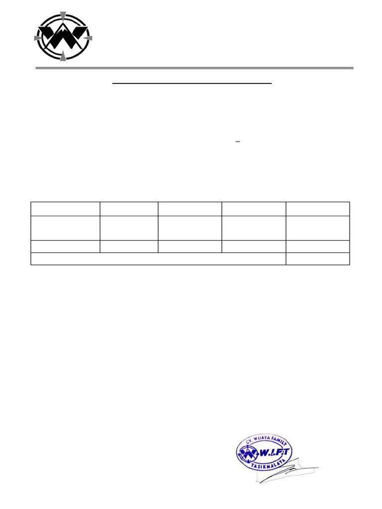 Surat Pemesanan Barang Atau Jasa (SPB) - 1 | PDF