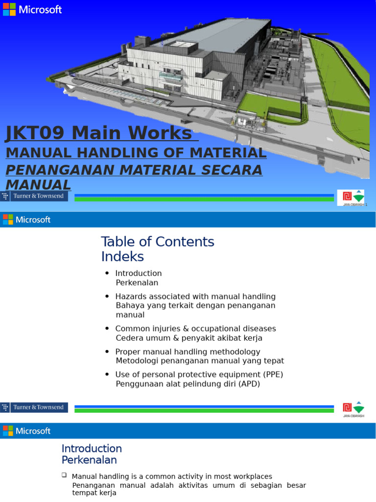 Training Slides - Manual Handling | PDF | Occupational Safety And ...