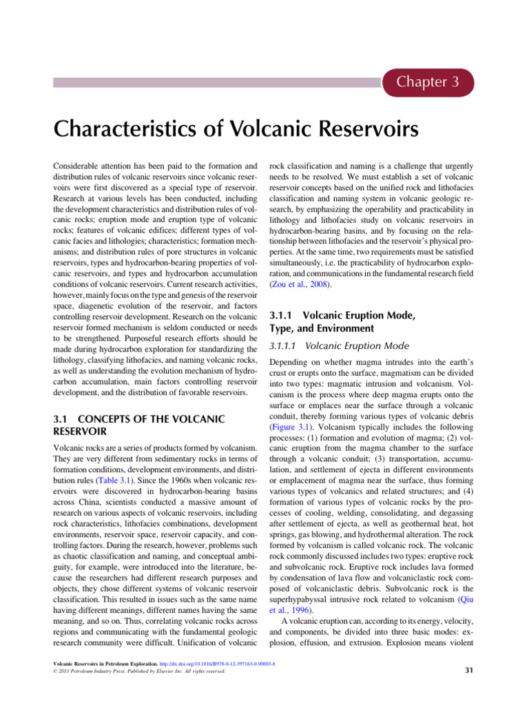 Volcanic Rocks System | PDF | Volcano | Types Of Volcanic Eruptions