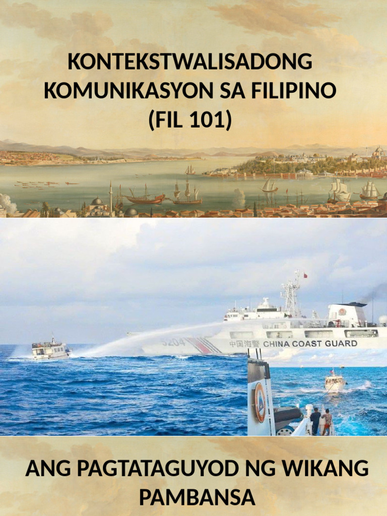 Fil 101 Kabanata 1a | PDF