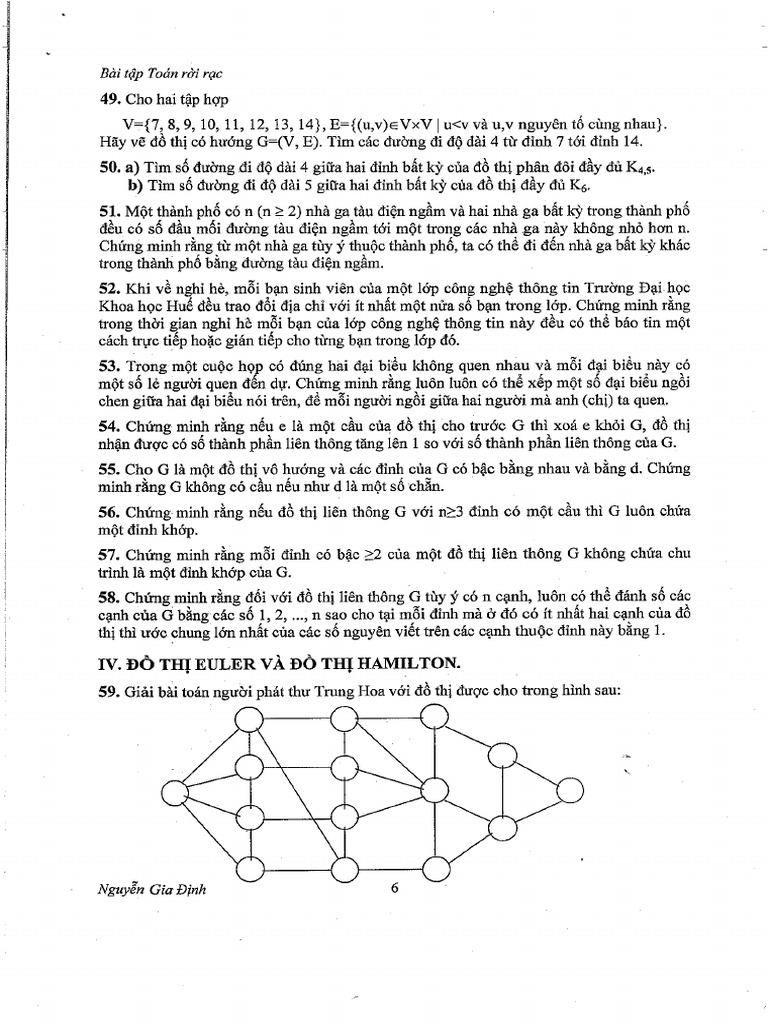 4 Do Thi Euler | PDF