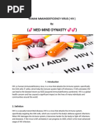 Class 12TH Biology Project | PDF | Hiv/Aids | Management Of Hiv/Aids
