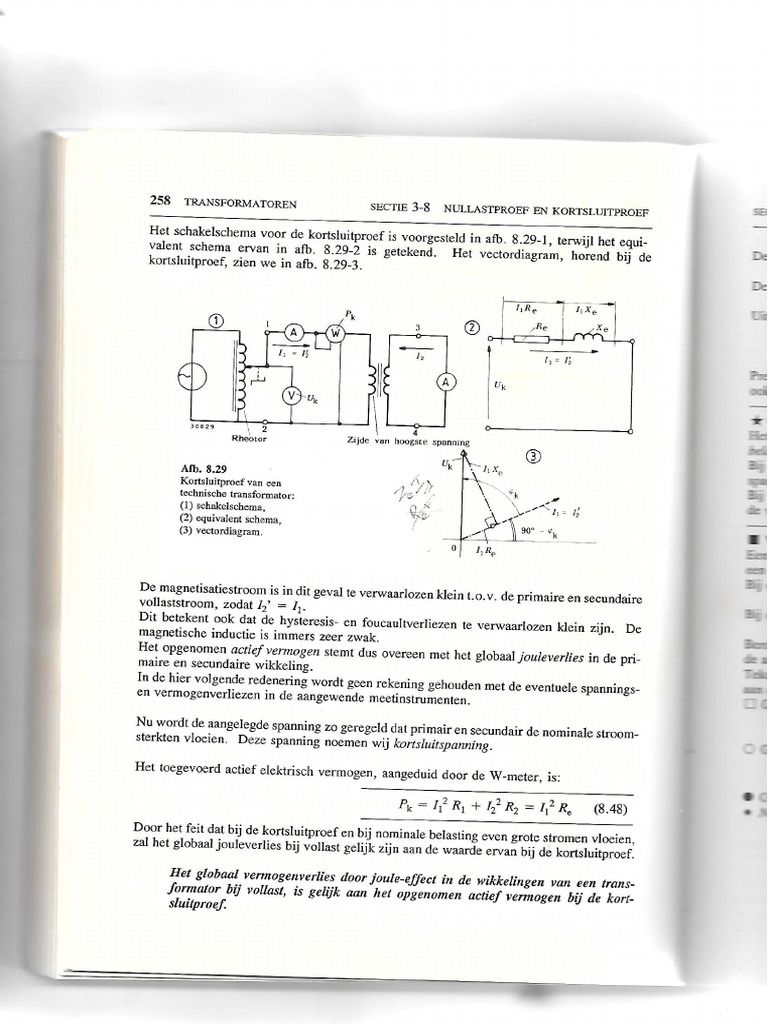 Kortsluit Transfo 4 | PDF