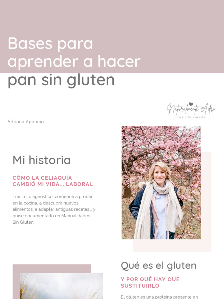 Bases-Para-Hacer-Pan-Sin-Gluten - Compressed-Gkg2ii 1 | PDF | Panes ...