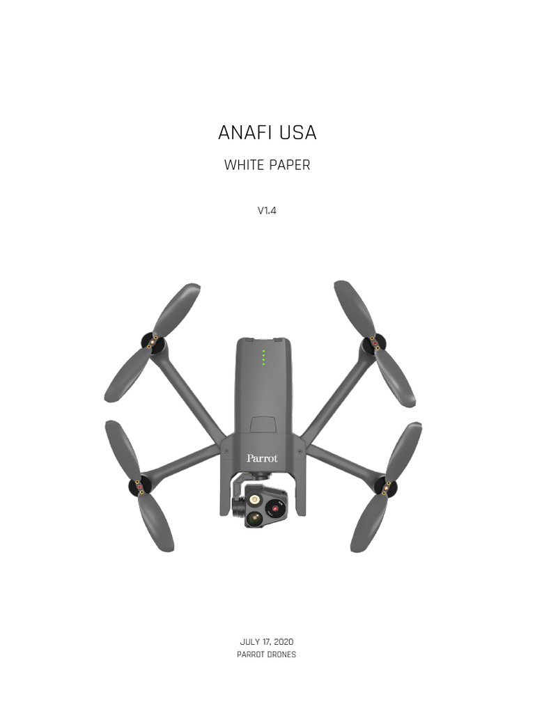 White Paper Anafi USA | PDF | Camera | Optical Resolution