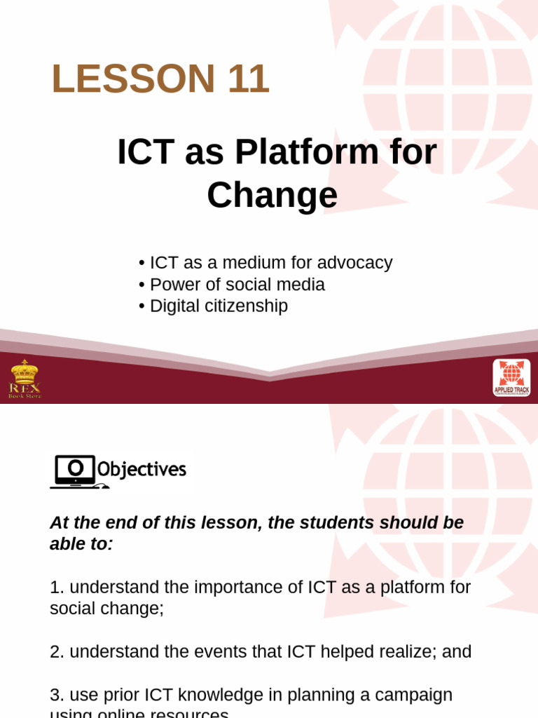 L11 ICT as Platform for Change | PDF