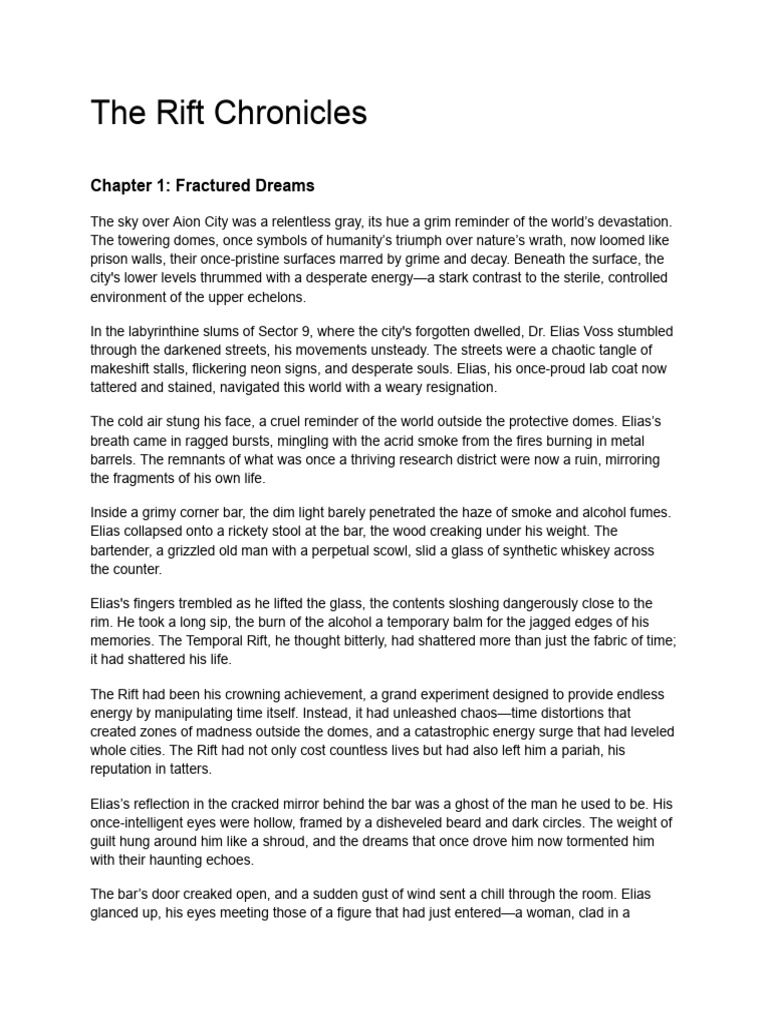 The Rift Chronicles | PDF