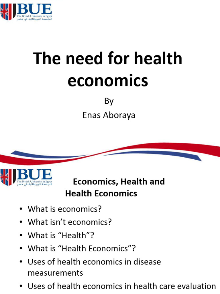 Introduction of Health Economics | PDF | Economics | Health Economics