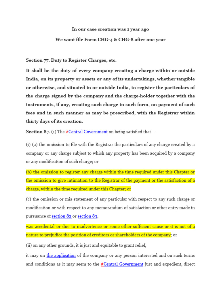 Form CHG 4 & 8 | PDF | Civil Law (Legal System) | Civil Law (Common Law)