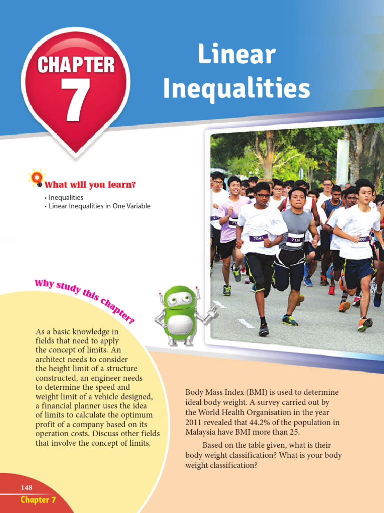 20 - Matematics Form 1-158-177 | PDF | Inequality (Mathematics) | Body ...