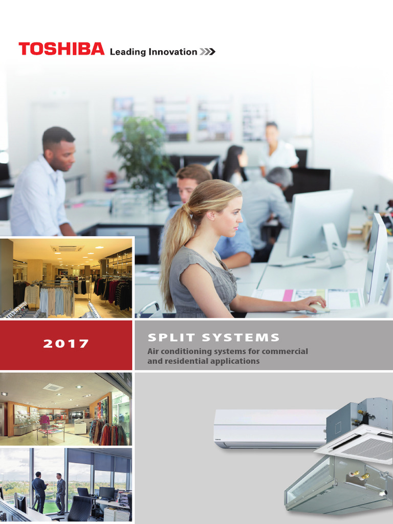 Split Systems Brochure EN | PDF | Air Conditioning