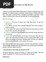 Guide 8 Piano Exercises | PDF | Hand | Piano