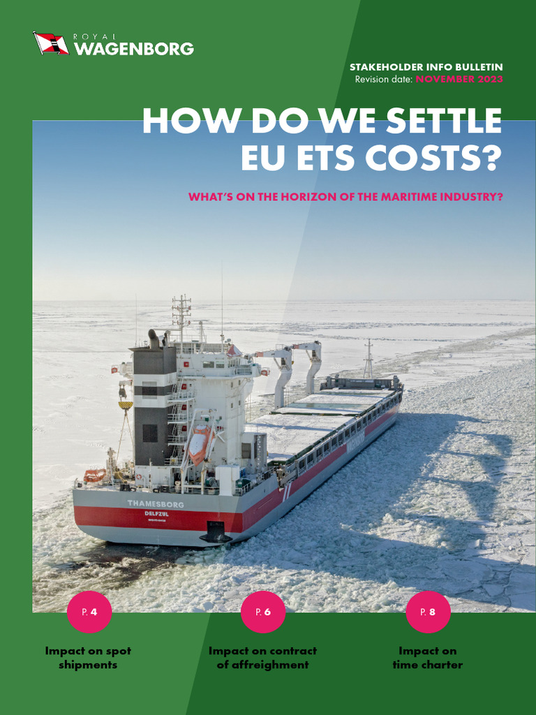 4 How We Settle Eu Ets Costs | PDF | Cargo | European Union