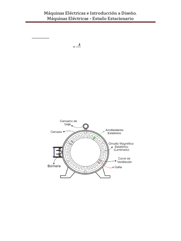 MAQUINA SINCRONICA_Final_1 | PDF | Generador eléctrico | Inductor