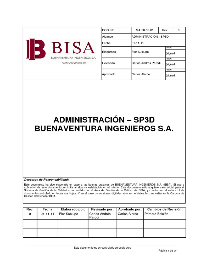 Sección I - ADMINISTRACION | PDF | Apoyo | Bases de datos