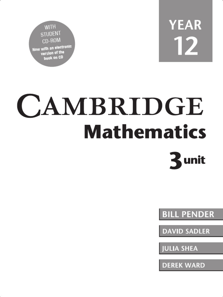 Cambridge 3 Unit Year1 12 | PDF | Books