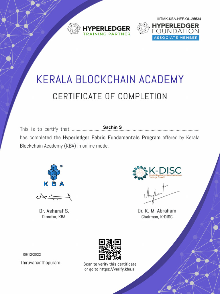 Hyperledger Fabric Fundamentals | PDF