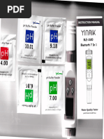 pH Meter Calibration SOP Guide | PDF | Ph | Buffer Solution