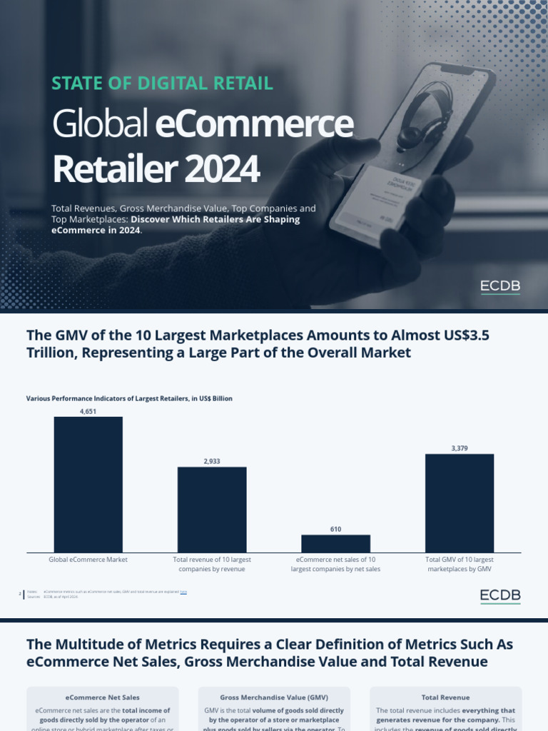 ECDB State of Digital Retail Global ECommerce Retailer 2024 | PDF | E ...