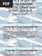 Tabla de Evaluación Test Course Navette | PDF | Métodos de evaluación ...