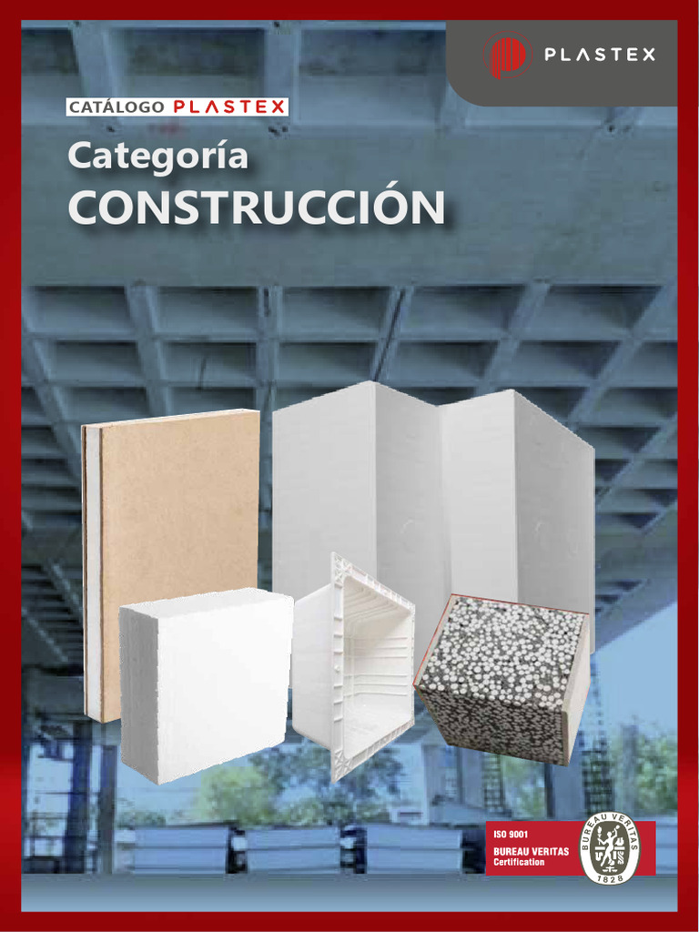 Catalogo-Plastex_Construccion | PDF | Aislamiento térmico | Hormigón