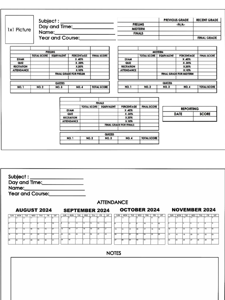 Index Card Format | PDF