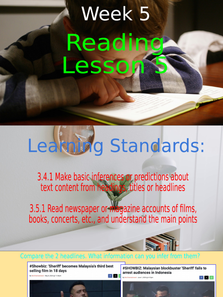 Students' Copy Reading WK5 | PDF | Home & Garden