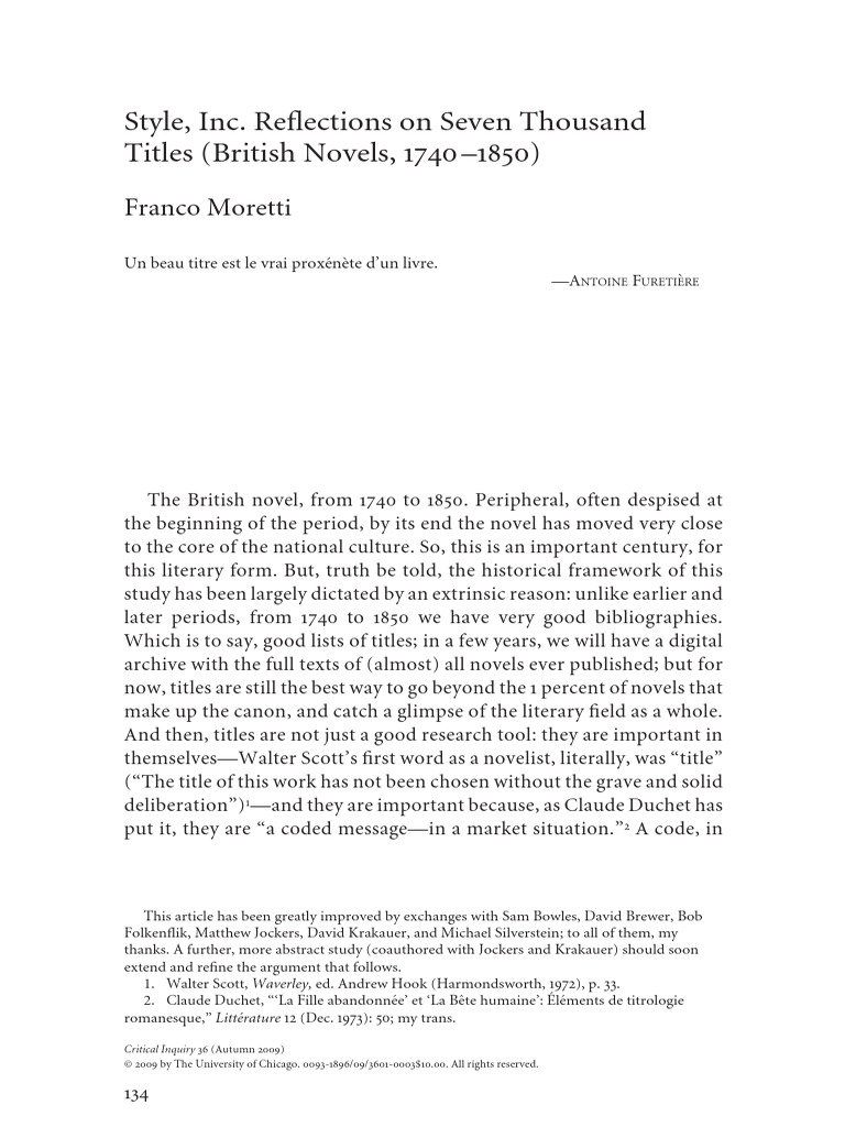 Style, Inc. Reflections On Seven Thousand | PDF | Novels | Adjective