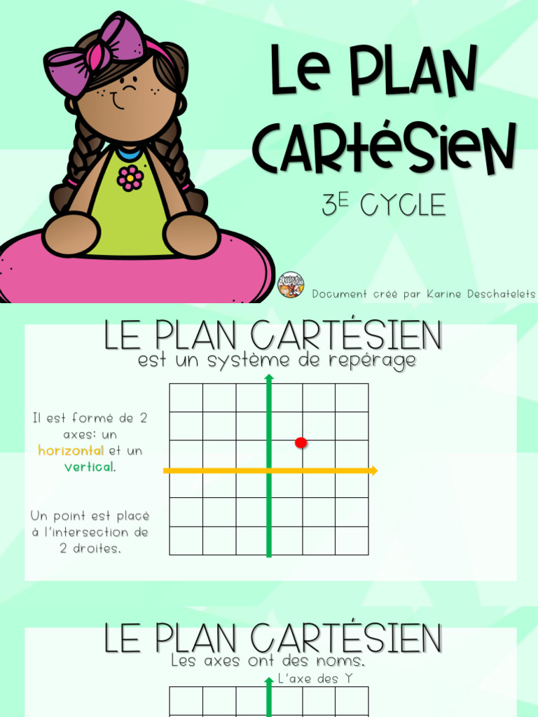 Introduction au plan cartésien | PDF | Géométrie
