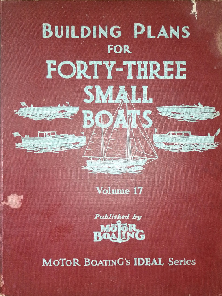 Building Plan For 43 Small Boats | PDF