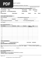SACCO Loan Application Form | PDF | Loans | Banking