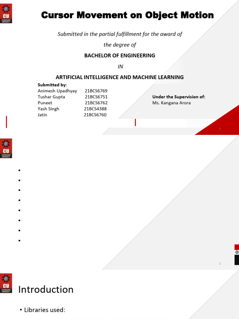 Project PPT[1] (1) | PDF | System | Cursor (User Interface)