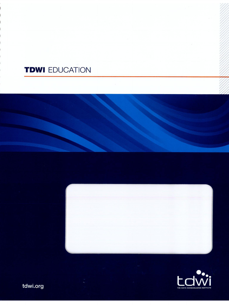 TDWI Business Intelligence Architecture Principles of BI Design | PDF ...