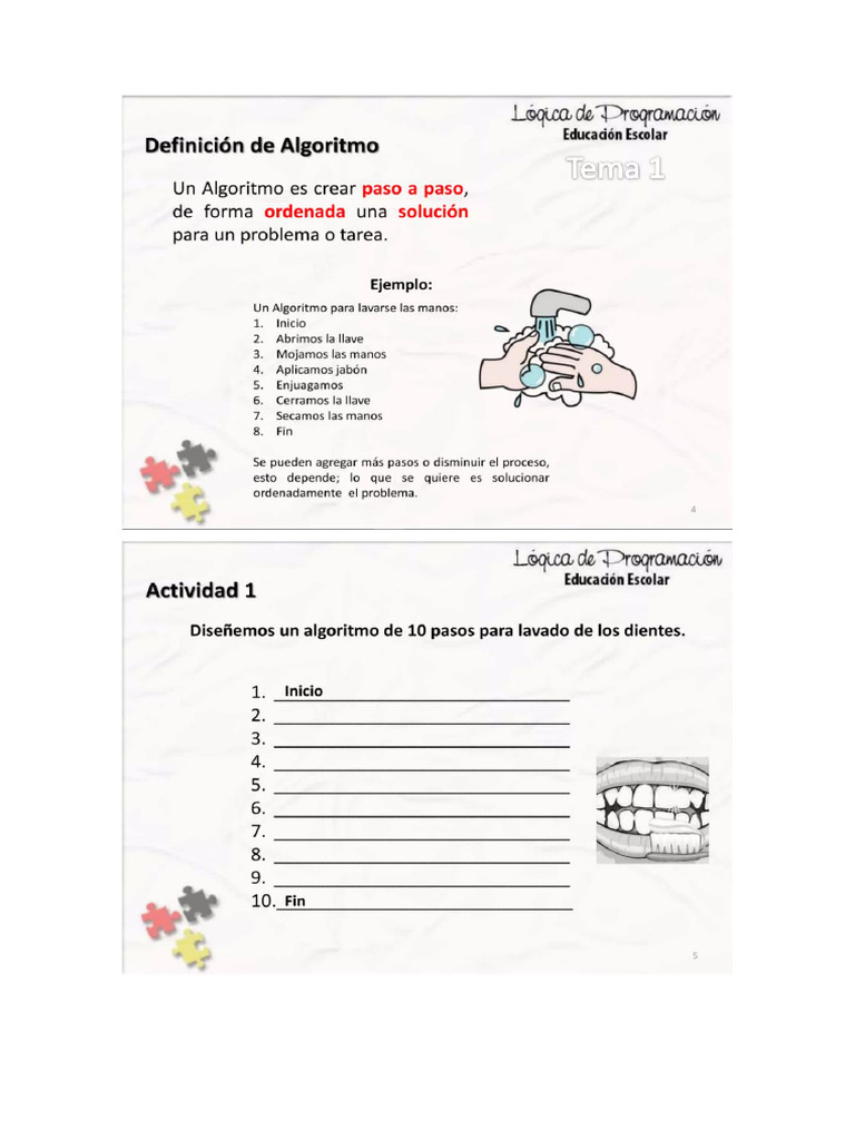logica de programacion | PDF