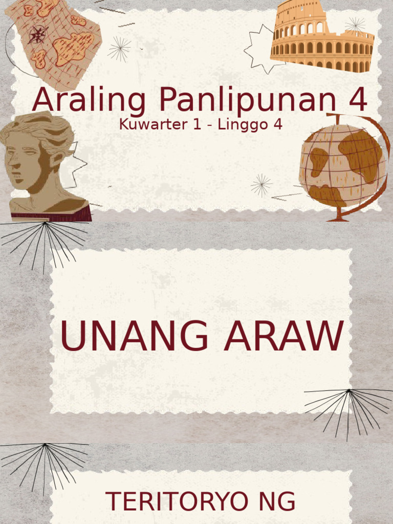 AP4 Quarter 1 Week 4 | PDF