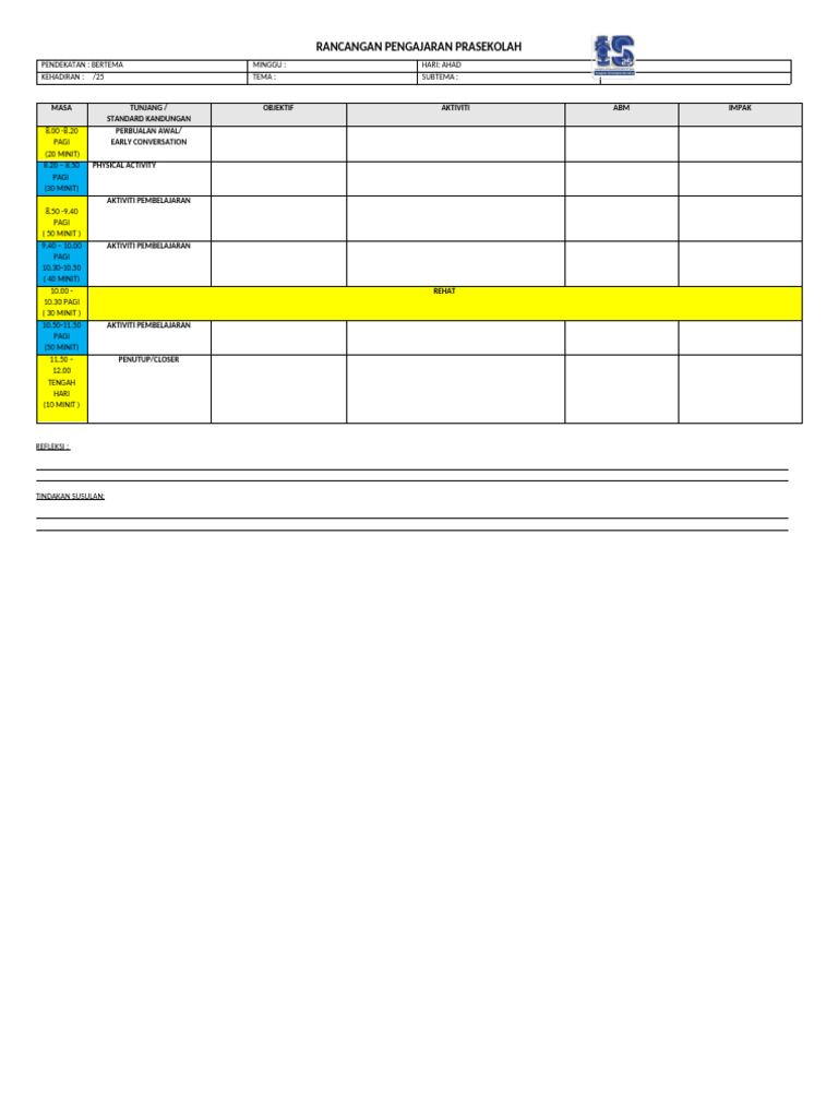 Format Lesson Plan | PDF