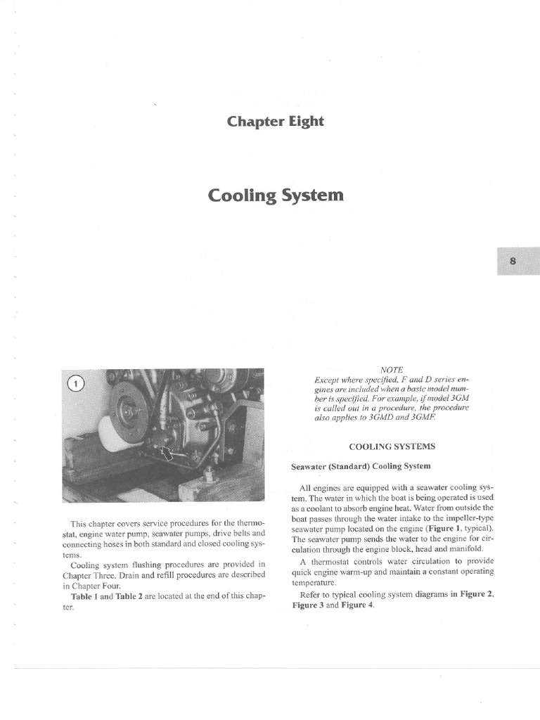 Yanmar Cooling System Chapter8 | PDF