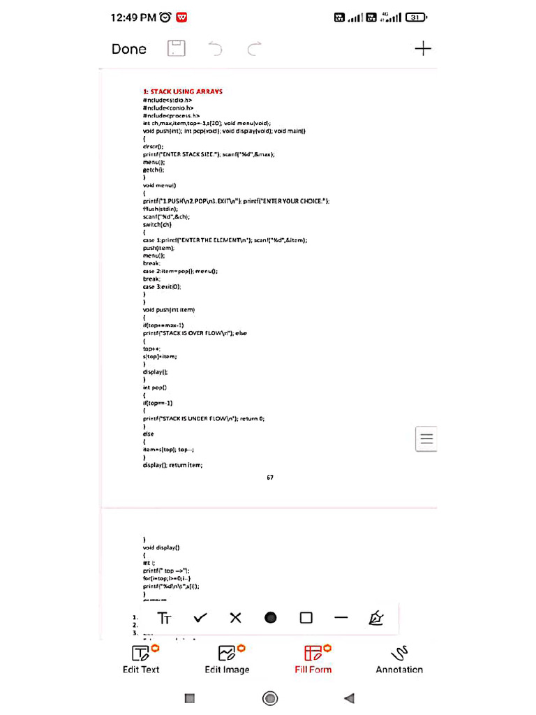 Data Structures - Lab Manual | PDF