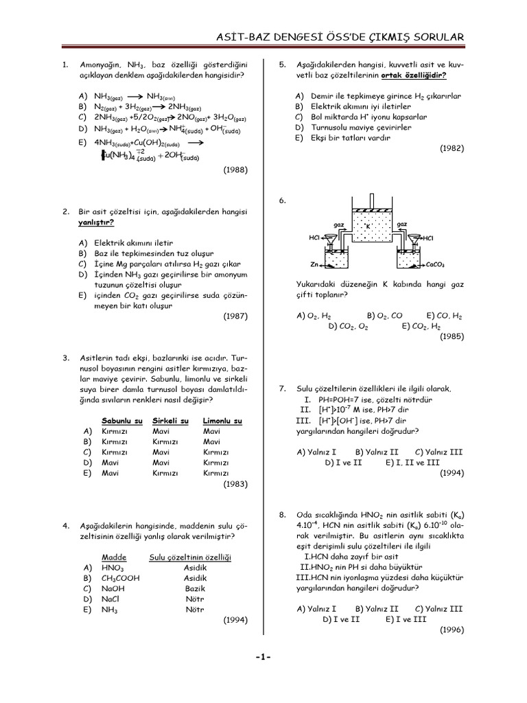 Oss Asit Baz Sorularc4b1 | PDF