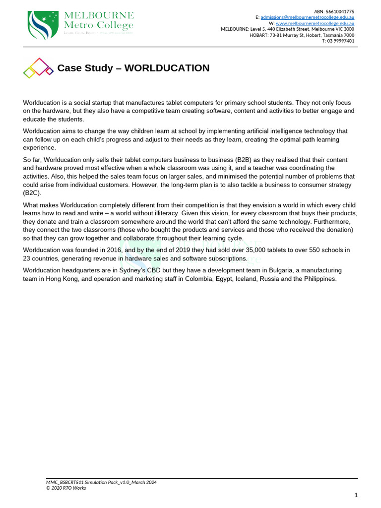 BSBCRT511 Simulation Pack - v1.0 | PDF | Http Cookie | Credit Card