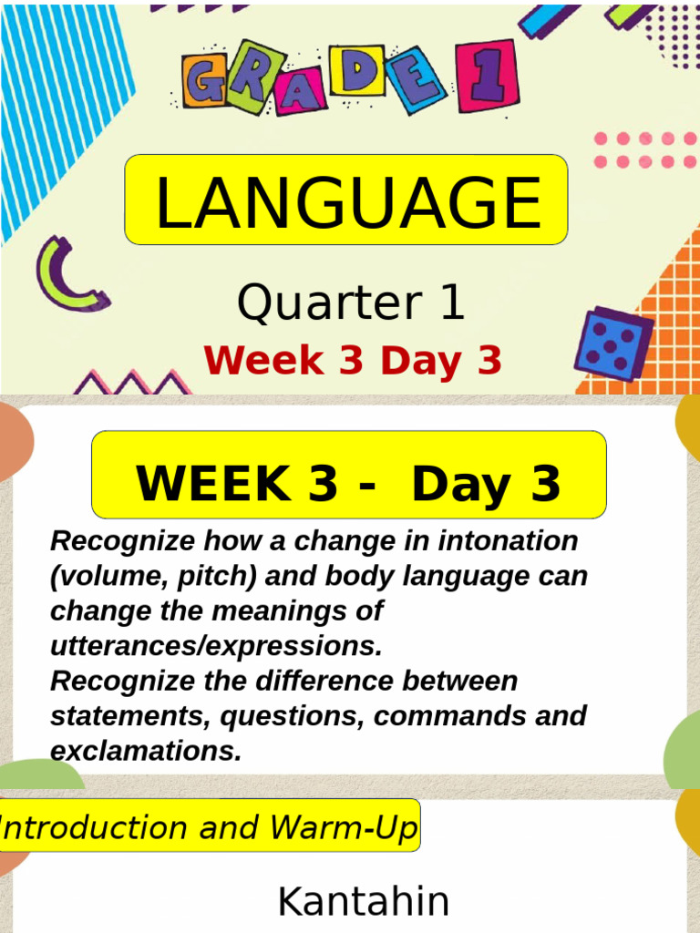 Language Q1 W3 D3 | PDF