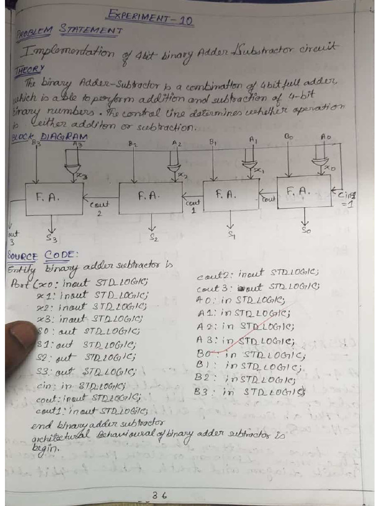 Computer Organization Experiment 8 | PDF
