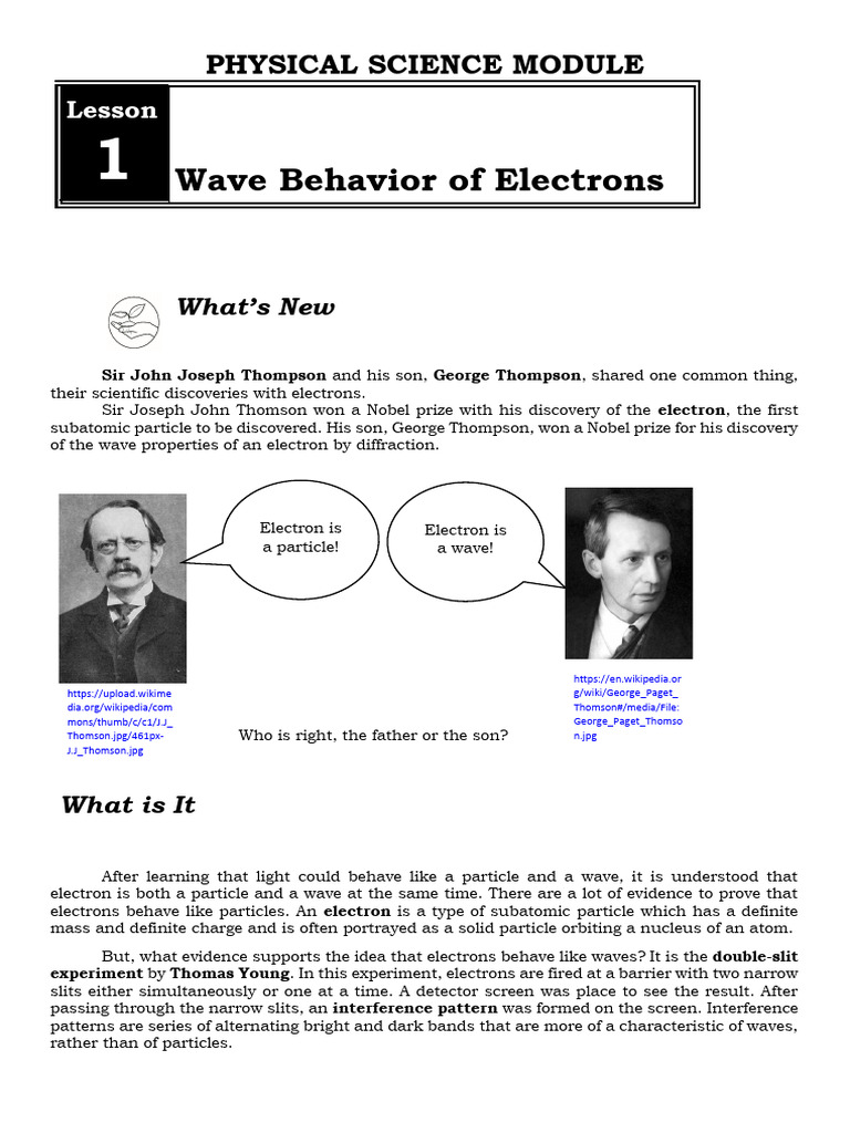 Propagation of Light G12 Module | PDF | Electron | Waves