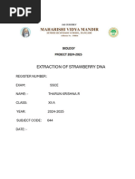 Dna Extraction Lab Report | PDF | Experiment | Dna