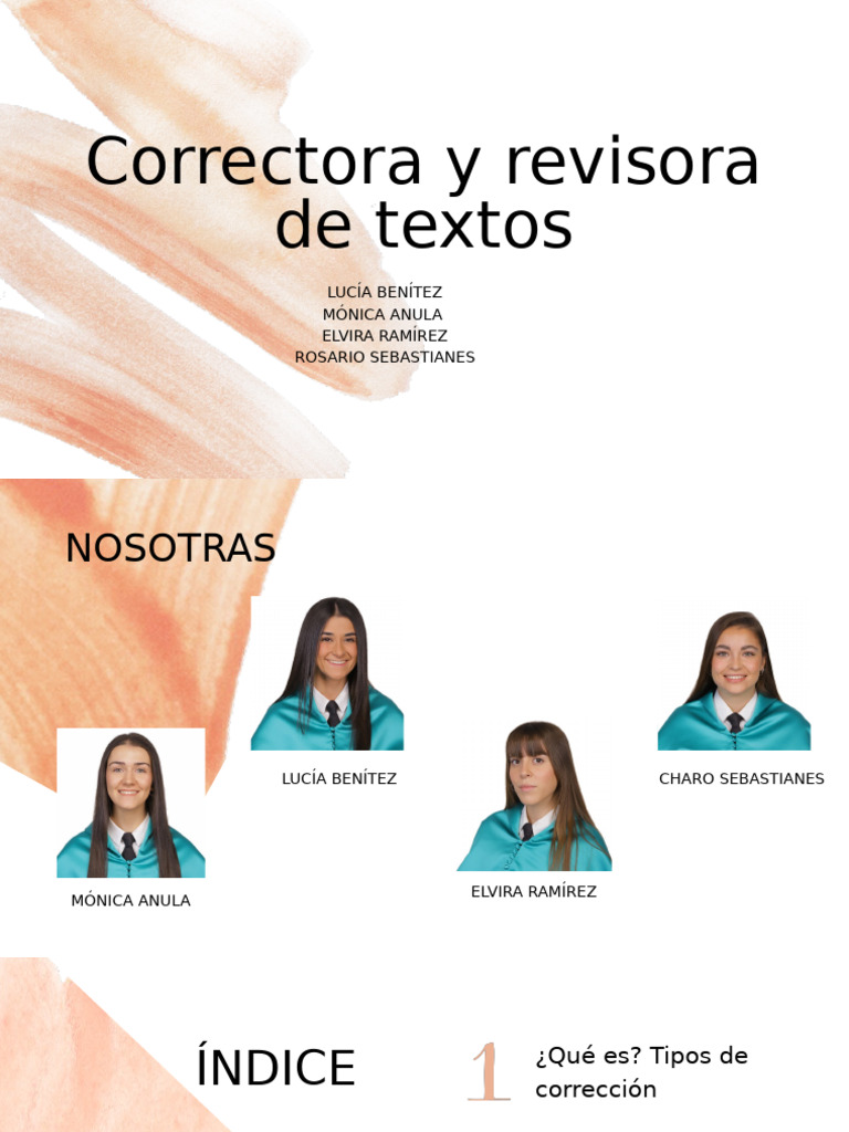 Presentación Corrección y Revisión de Textos | PDF | Edición de copia ...