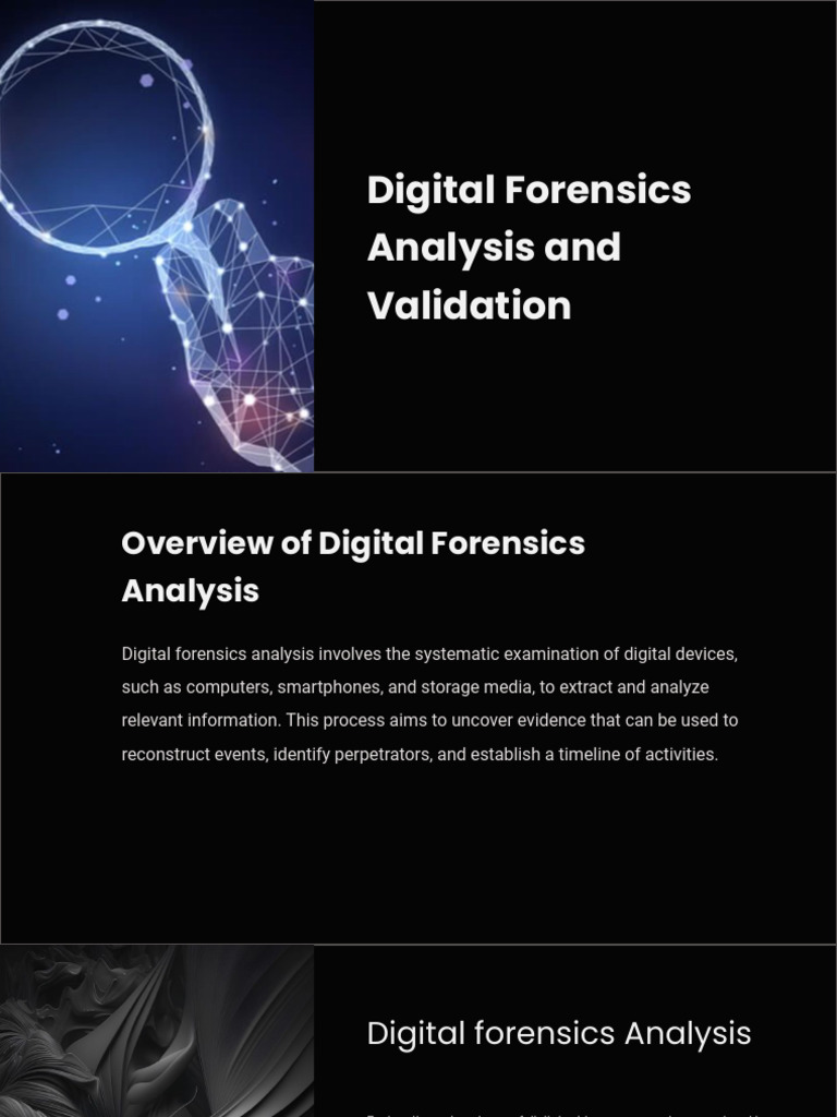 Digital Forensics Analysis and Validation | PDF | Digital Forensics | Computer Forensics